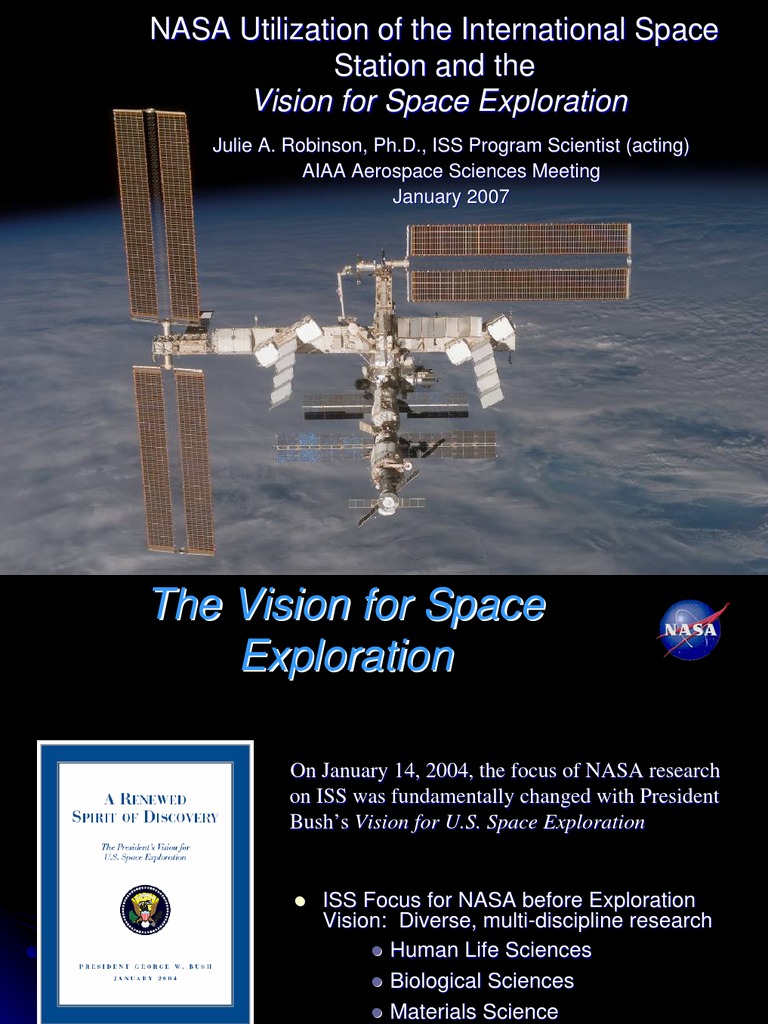 NASA's ISS Research for Space Exploration | PDF | International Space ...