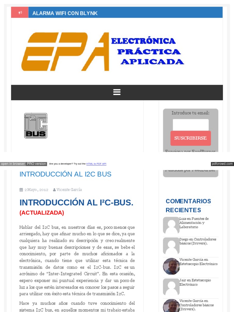 Introducción al protocolo I2C: historia, funcionamiento y aplicaciones ...