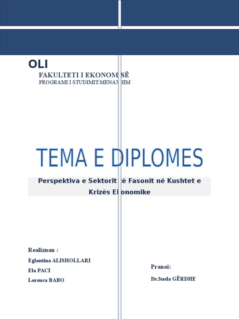 Tema e Diplomes | PDF