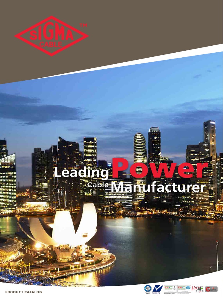 Sigma Catalogue 2015 PDF | PDF | Cable | Insulator (Electricity)