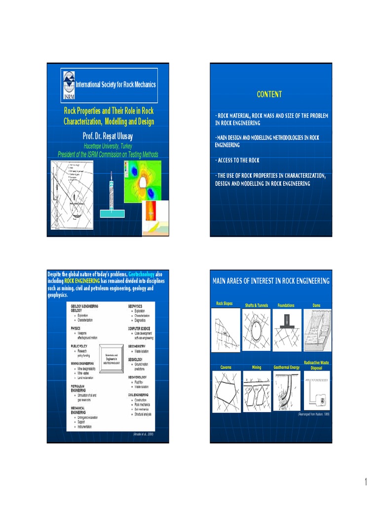 1245695019use of Rock Properties PDF | PDF | Science & Mathematics