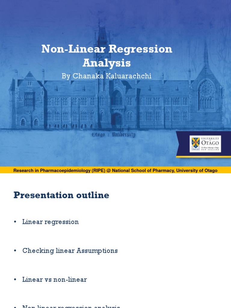 Non Linear Regression | PDF | Regression Analysis | Linear Regression