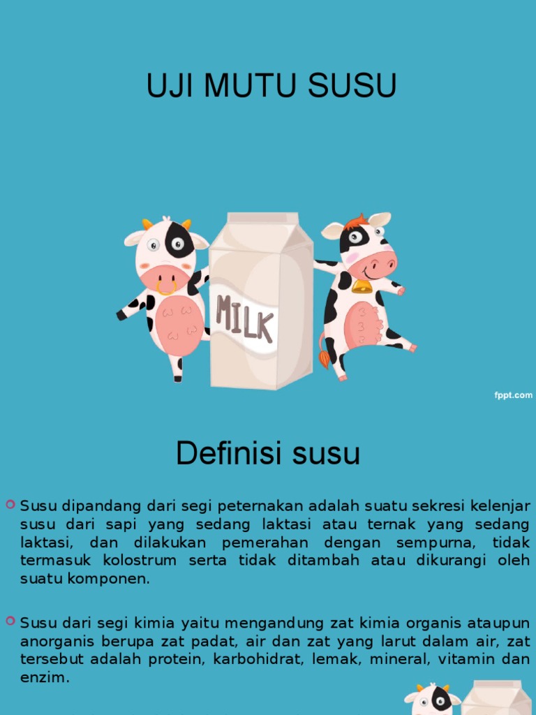 Uji Susu Nabila Nurwahida | PDF