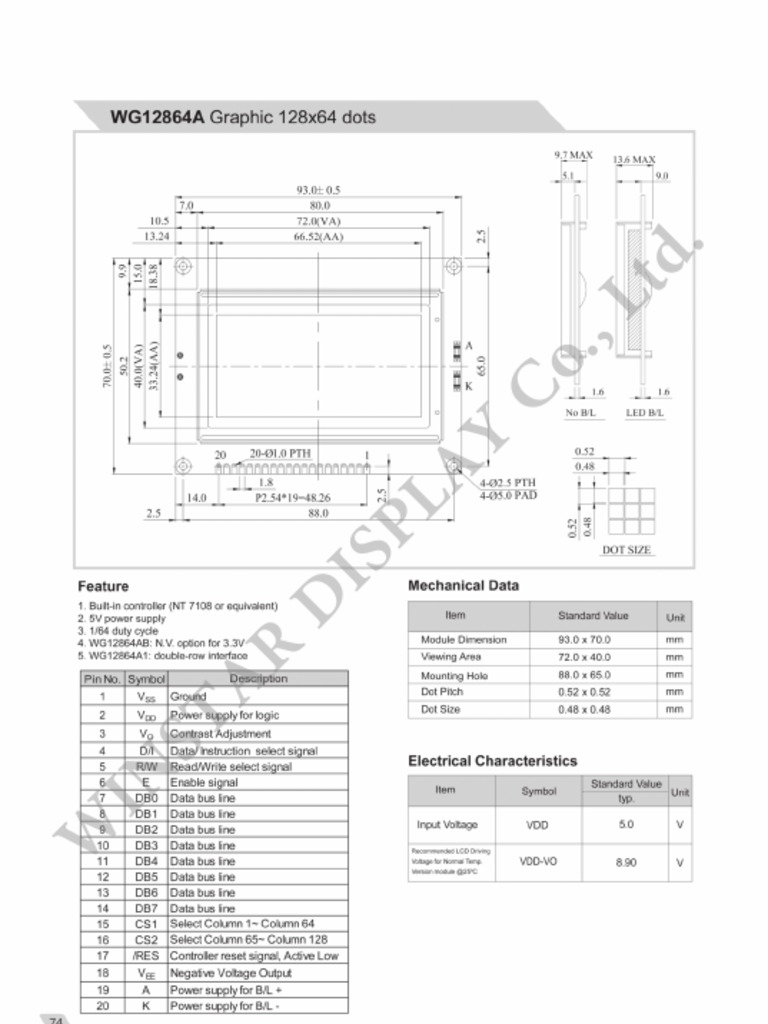WG12864A | PDF