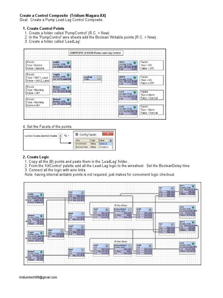 Lead-Lag Pump Control in Niagara AX | PDF | Computers