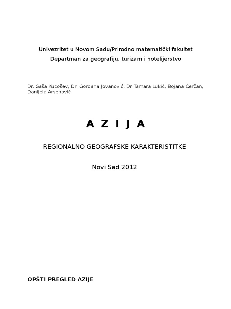 Azija | PDF