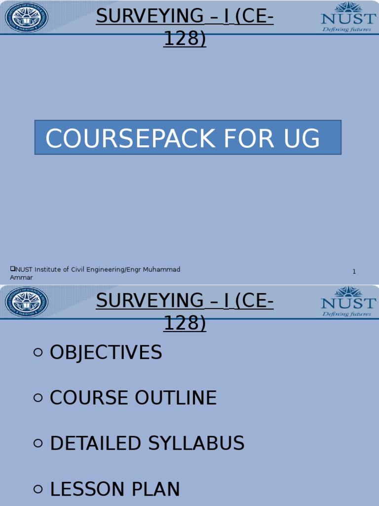 Surveying I | PDF | Surveying | Accuracy And Precision