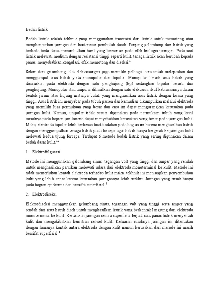 Bedah Listrik-2 | PDF | Sains & Matematika