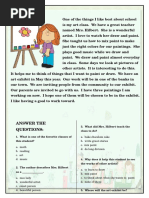 Sophies Daily Routine | PDF