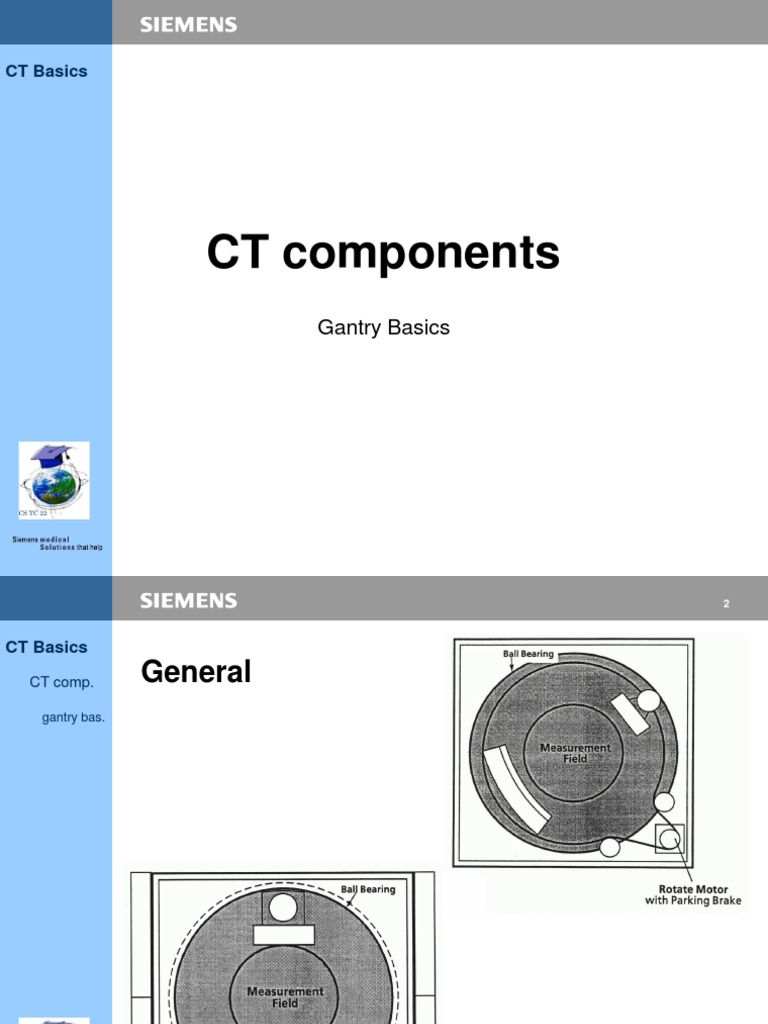 CT Components: Gantry Basics | PDF | Computers | Technology & Engineering