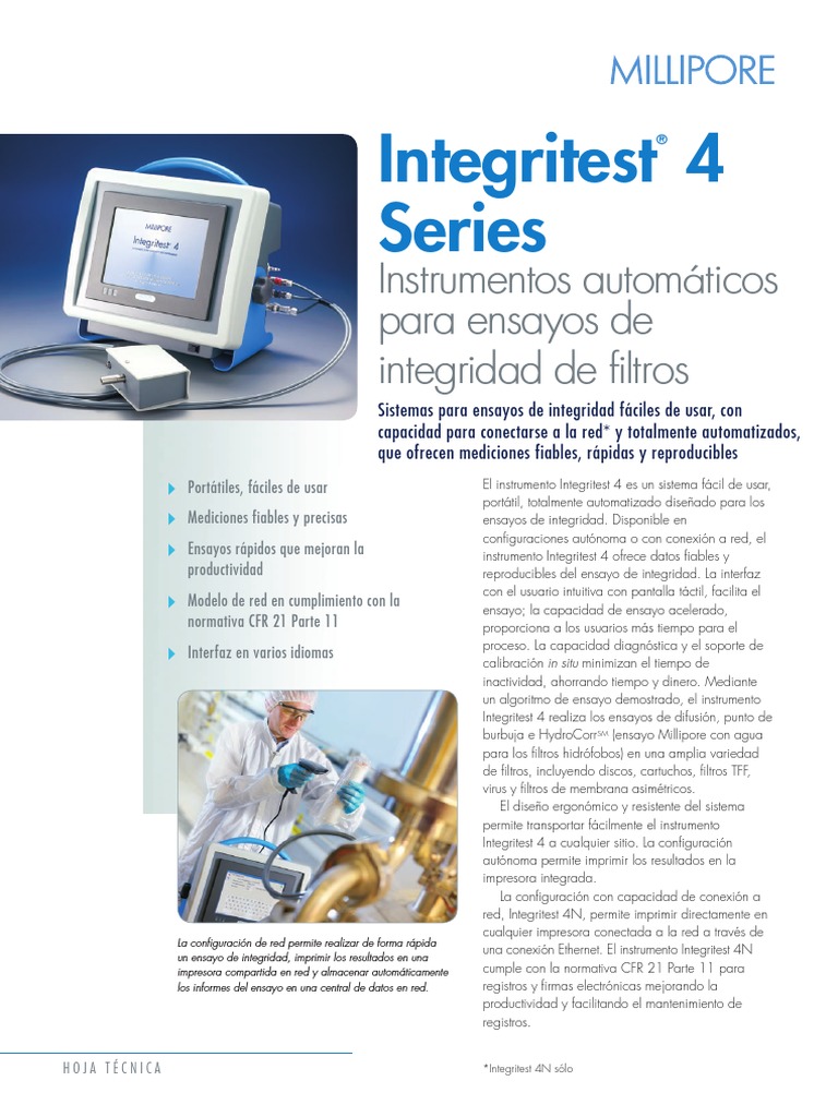 Integritest 4 DS1675ES00 RevB | PDF | Impresora (Computación) | Red de ...