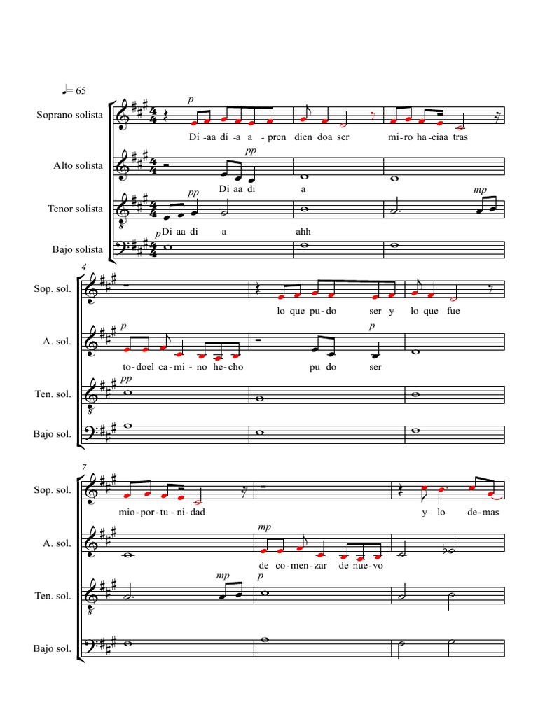 Attaque 77 Chance Coral 6 - Partitura Completa | PDF
