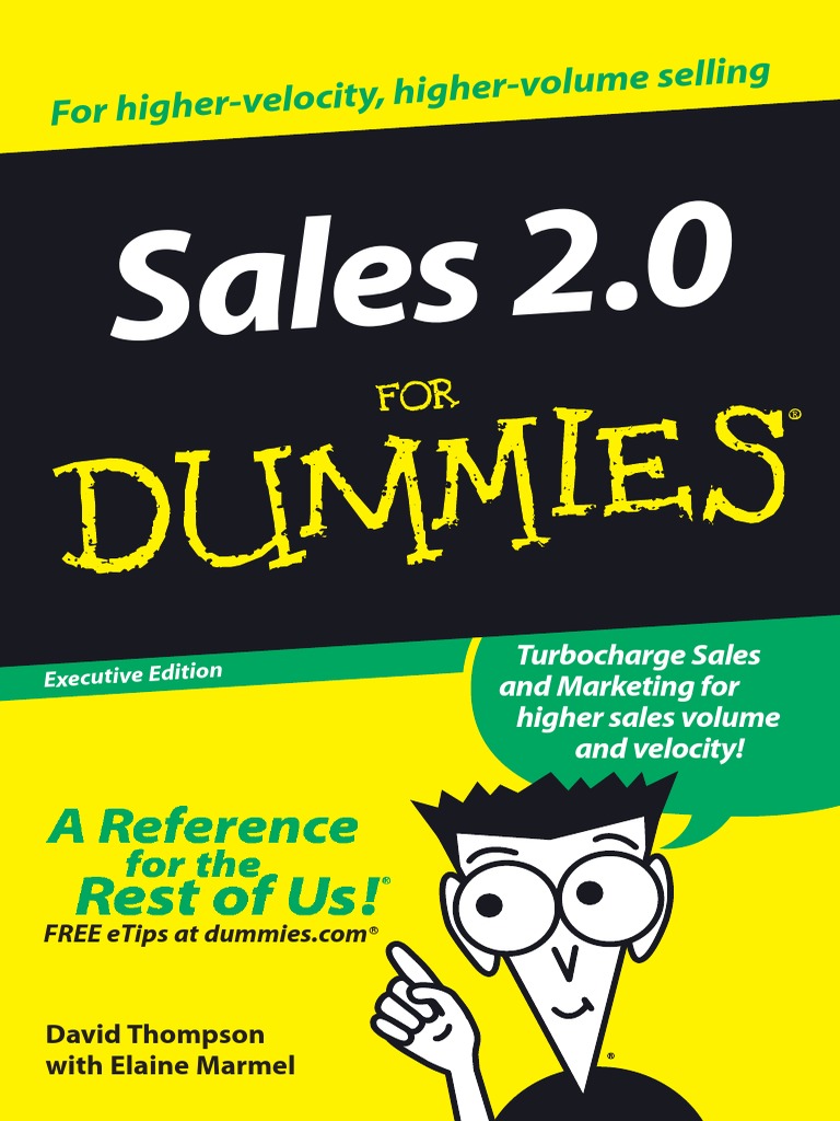 Sales 2.0 for Dummies | Sales | Salesforce.Com