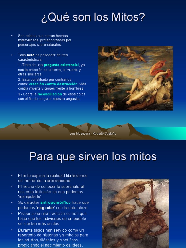Los Mitos | PDF | Prometeo | Mitología griega