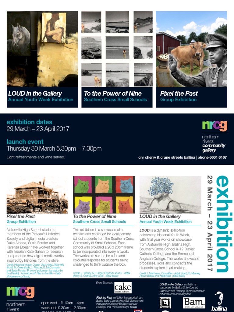 NRCG Exhibition Flyer April 2017 x3 v3 | PDF | Leisure