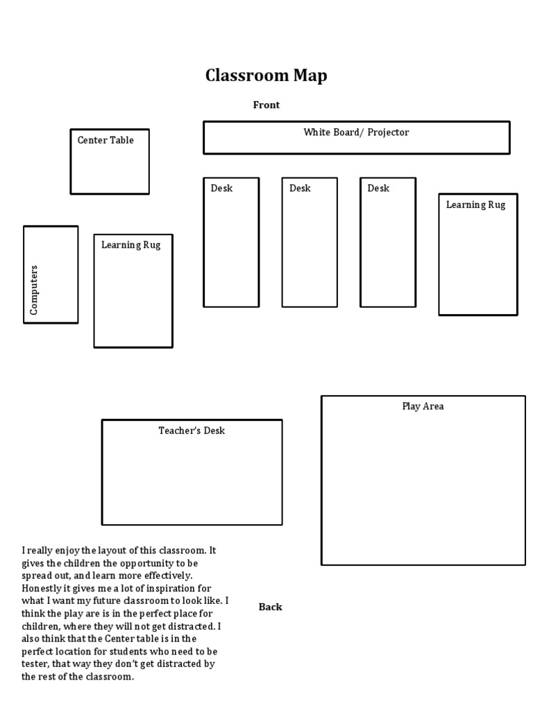 The Benefits Of Creating A Classroom Map Classroom Ma