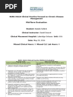 Cno Learning Plan | PDF | Nursing | Goal