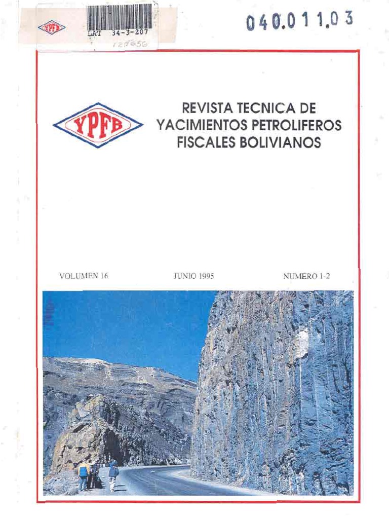 Revista Tecnica de YPFB - VOL16 PDF | PDF