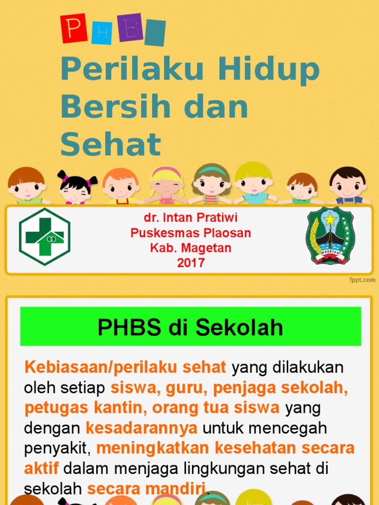 Penyuluhan PHBS Di Sekolah Program Dr. Internship | PDF