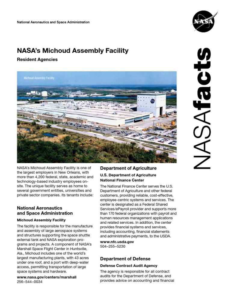 NASA 172203main MAF Tenant FS | PDF | Lockheed Martin | Nasa