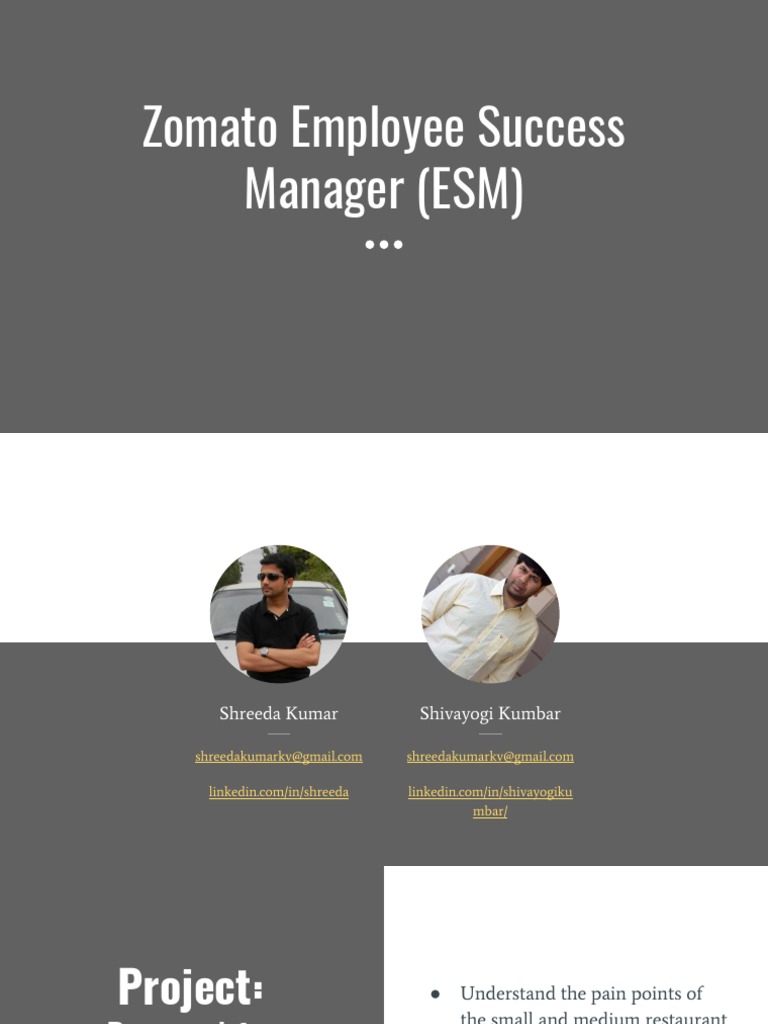 Zomato Employee Success Manager | PDF | Restaurants | Swot Analysis