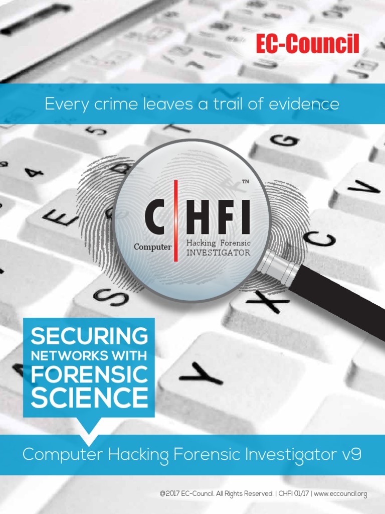 Chfi Brochure | Computer Forensics | Digital Forensics