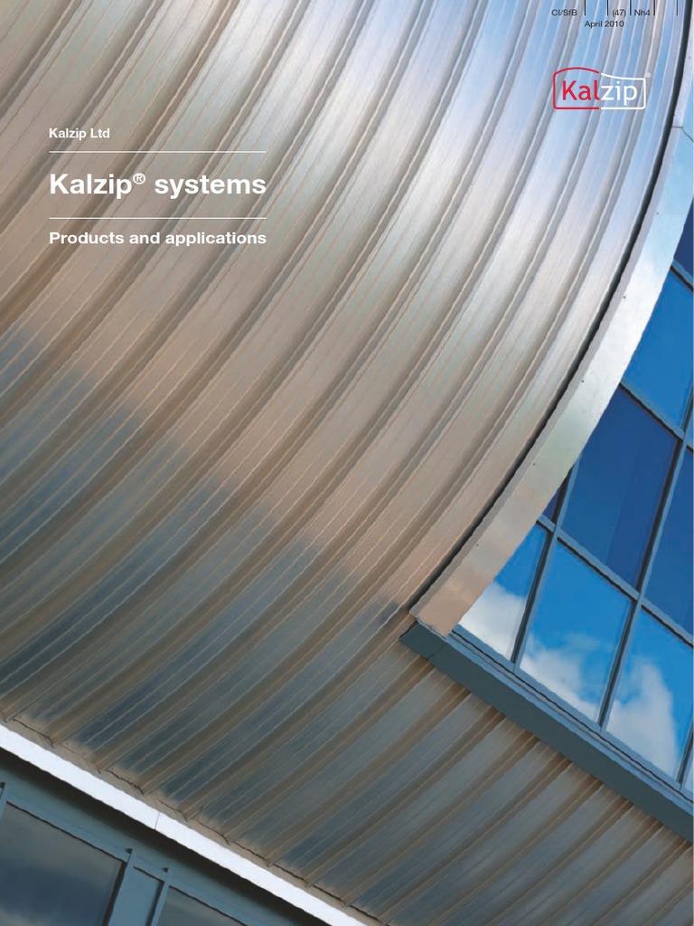 Kalzip Systems - Products and Applications | Sheet Metal | Roof