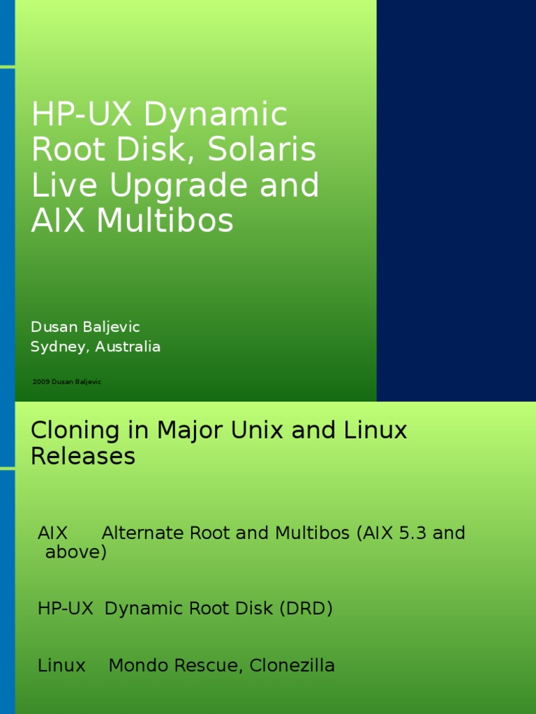 DRD Aix | PDF | Booting | File System