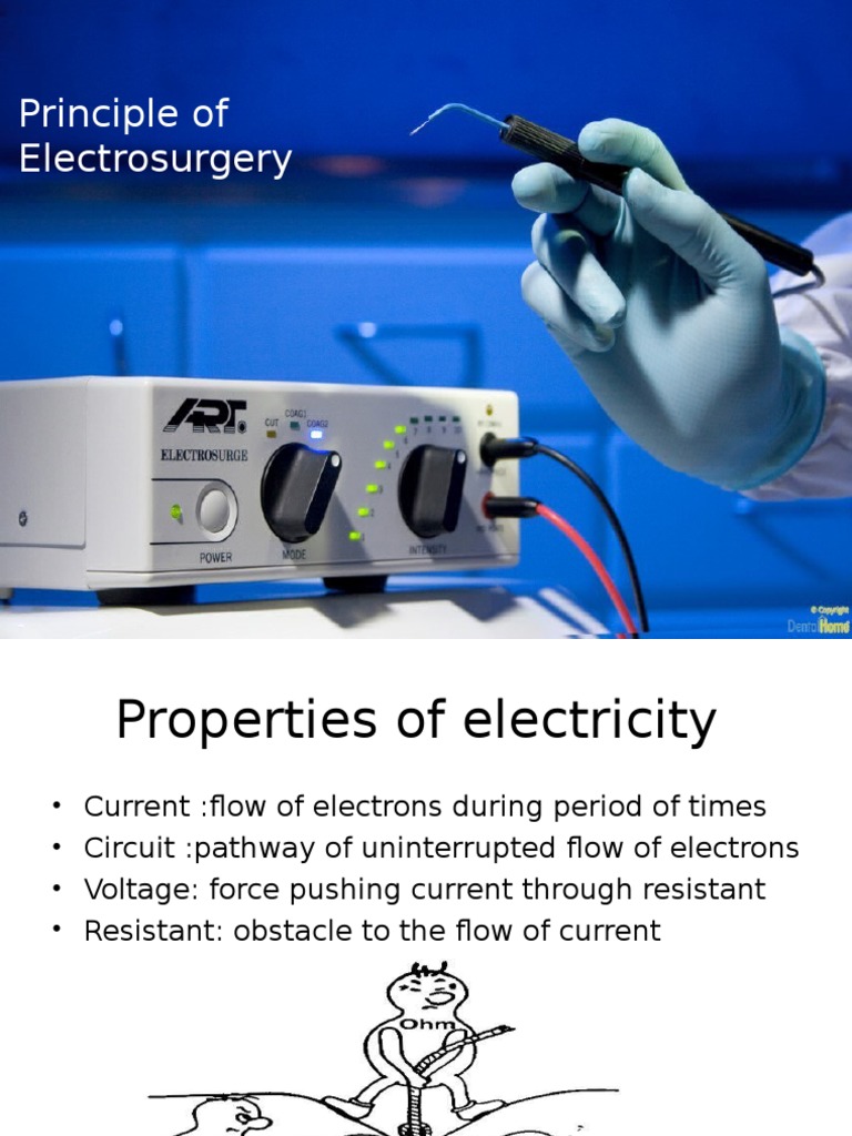 Principle of Electrosurgery | PDF | Electricity | Clinical Medicine