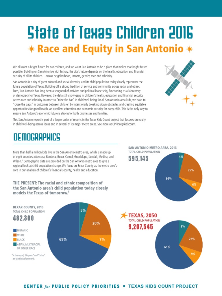 State of Texas Children 2016 Report | PDF | Race And Ethnicity In The ...