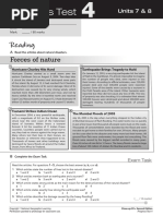 Close Up A2 - Quiz 1 | PDF