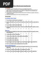 EOS Toolbox Organizational Checkup Rate Your Company | PDF | Business ...