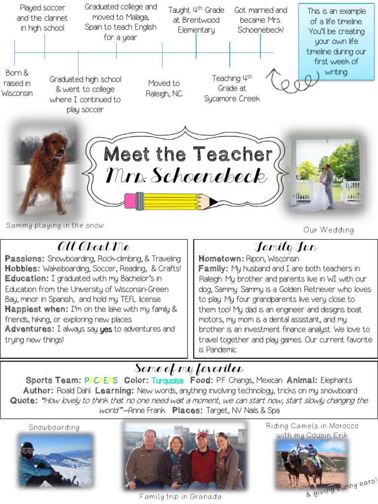 All About The Teacher 16-17 | PDF | Schools | Teaching And Learning