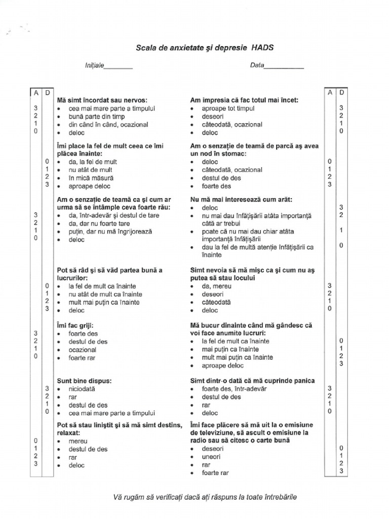 HADS | PDF