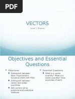 Vectors Scalars PPT | PDF | Euclidean Vector | Motion (Physics)