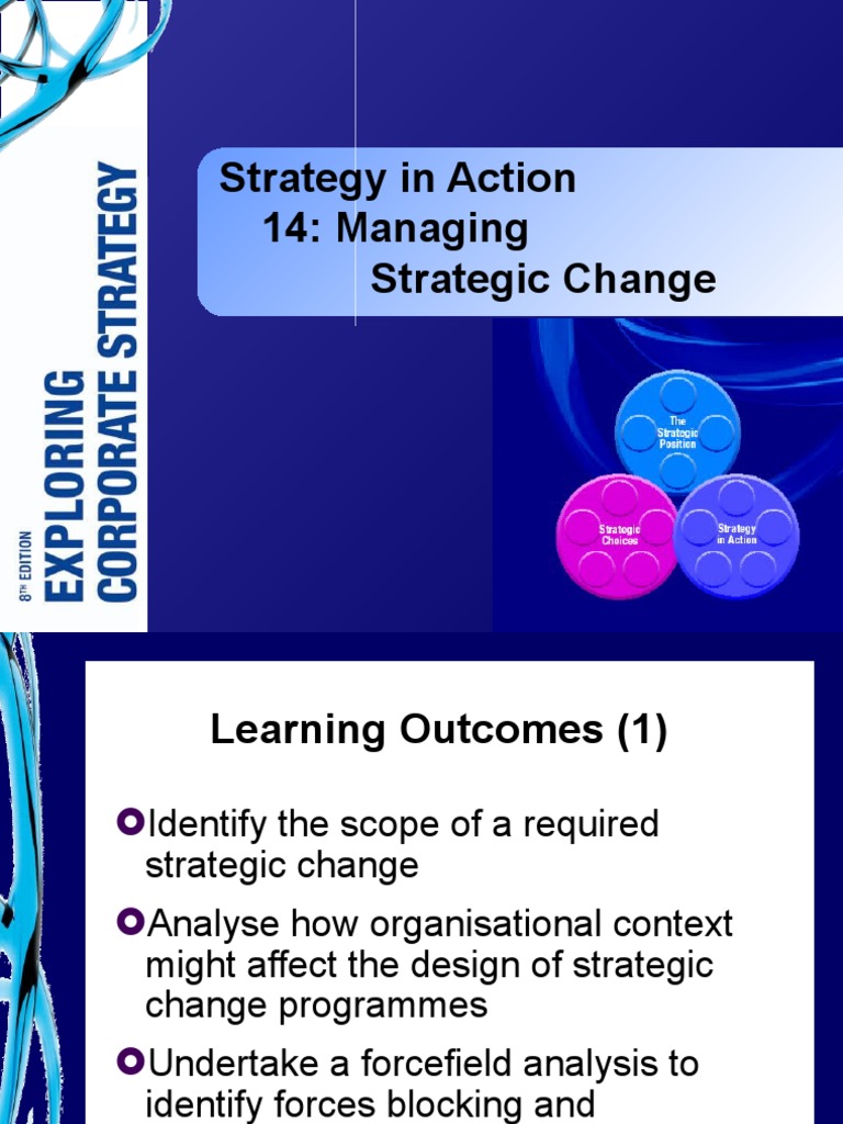 Strategy in Action 14: Managing Strategic Change | PDF | Strategic ...