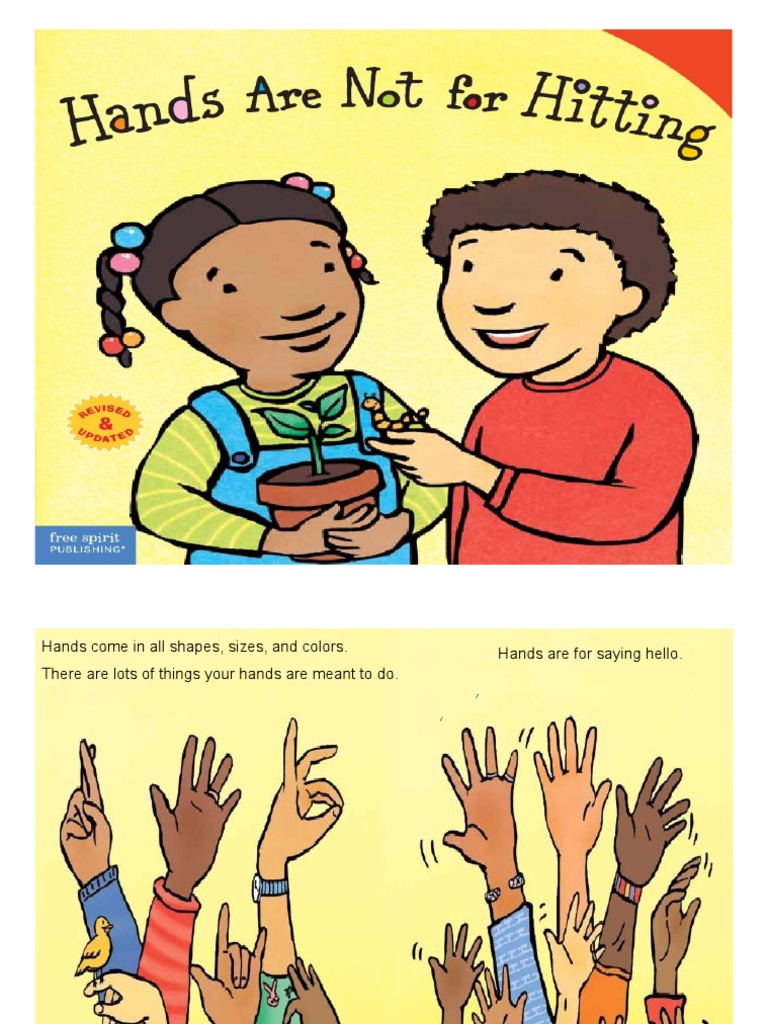 Hands Are Not For Hitting Book PDF | PDF