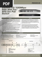 OP-EONU 92111V Datasheet | PDF | Fiber To The X | Networks