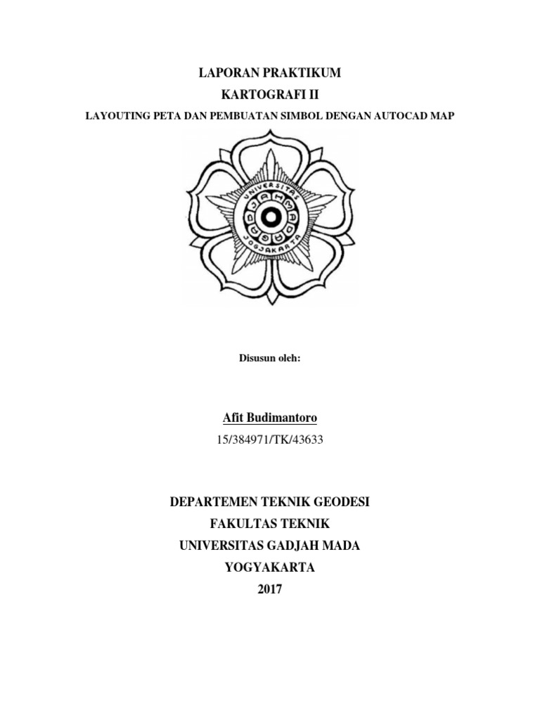 Layouting Peta Dan Simbolisasi Pada AutoCAD Map Oleh AfitBudimantoro | PDF