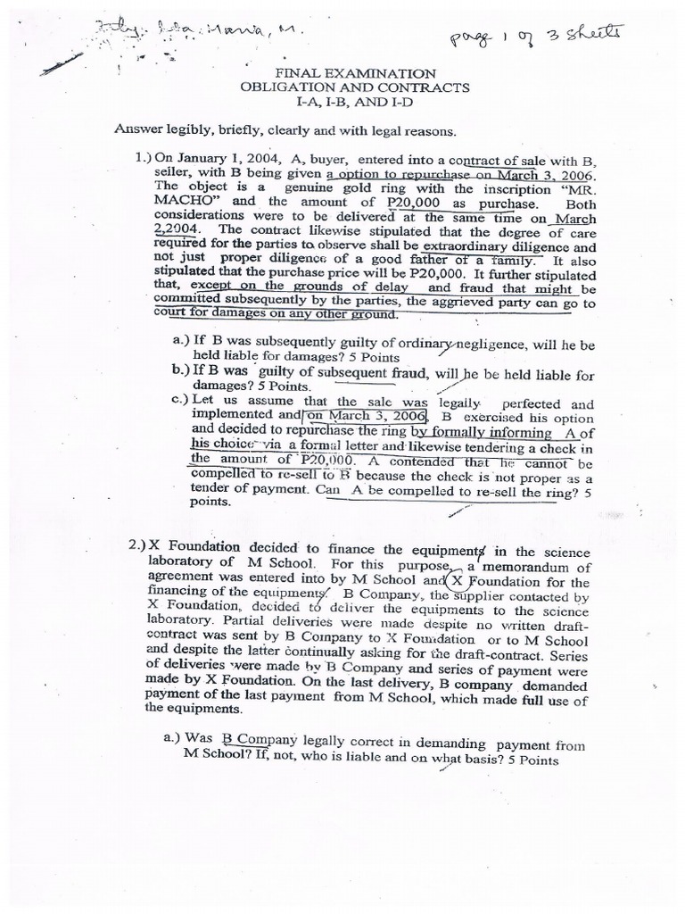 Oblicon Samplexes Sta. Maria From Blessings PDF | PDF