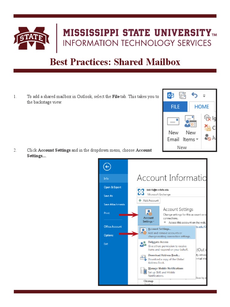 Shared Mailbox | PDF