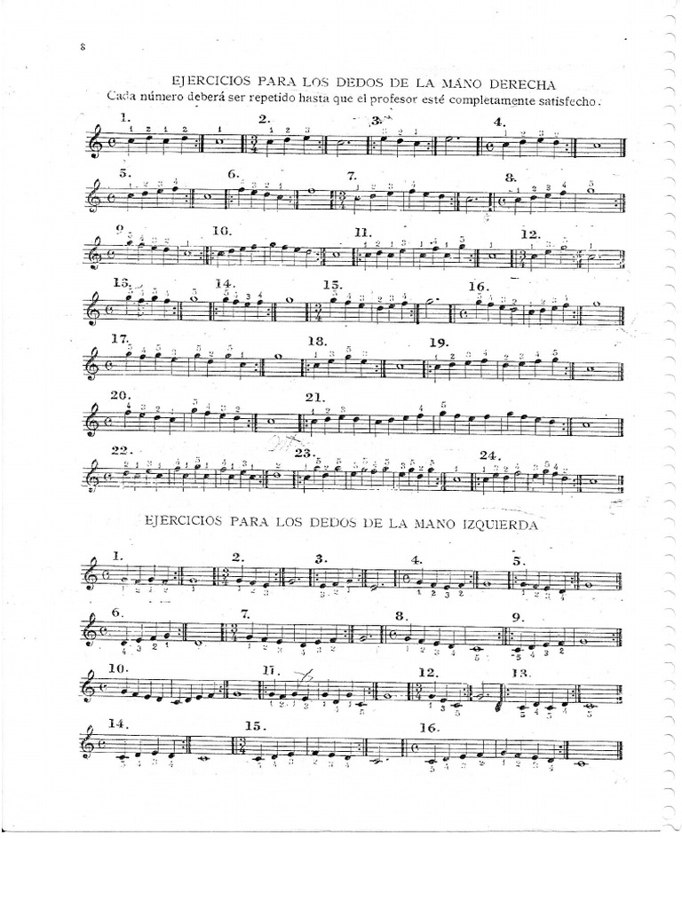 Ejercicios Beyer | PDF