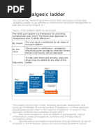 WHO Analgesic Ladder | PDF | Analgesic | Opioid
