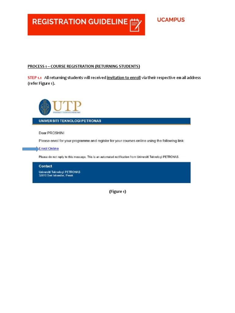 Ug Registration Guideline | PDF | Computing | Computing And Information ...