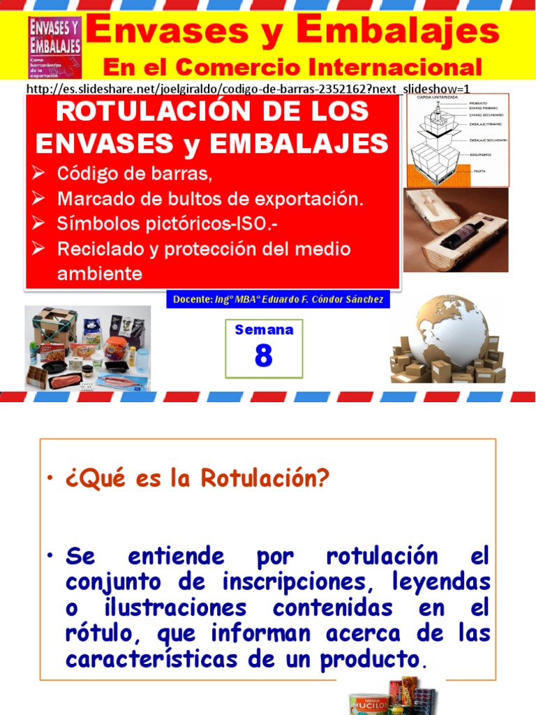 8 Rotulacion de Envases y Embalajes