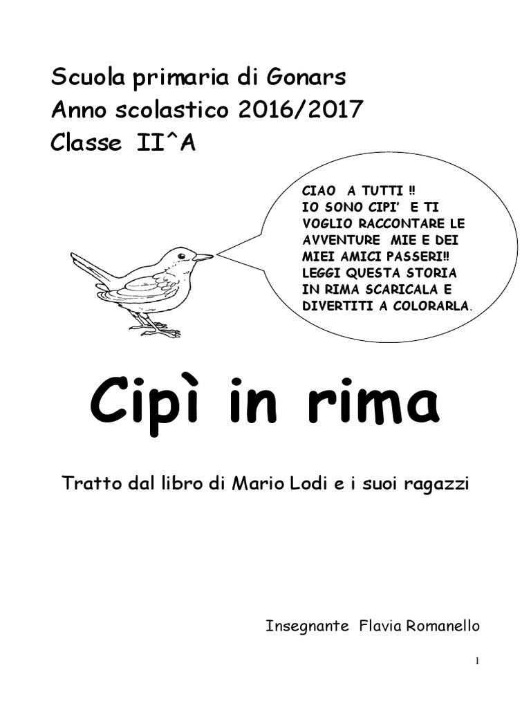 Storia Di Cipì | PDF