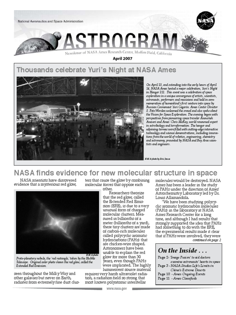 NASA 174566main 07 04astrogram | PDF | Medical Imaging | Ames Research ...