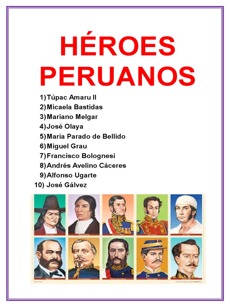 HÉROES PERUANOS