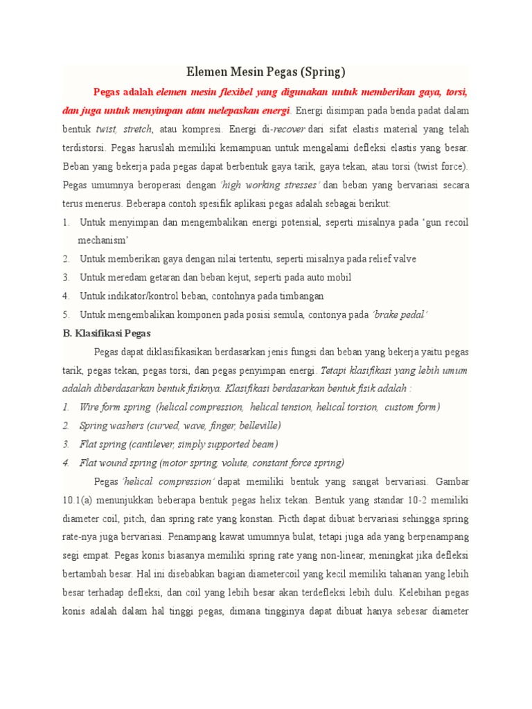 Pegas (Spring) | PDF | Sains & Matematika