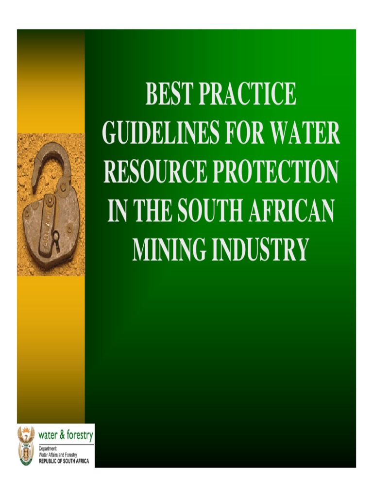 Best Practice Guidlines - A4 - Pollution Control Dams | PDF | Water ...